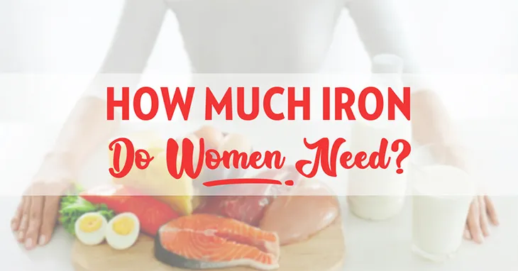 How Much Supplemental Iron Do Women Need? - All's Well Health Shaklee Dist
